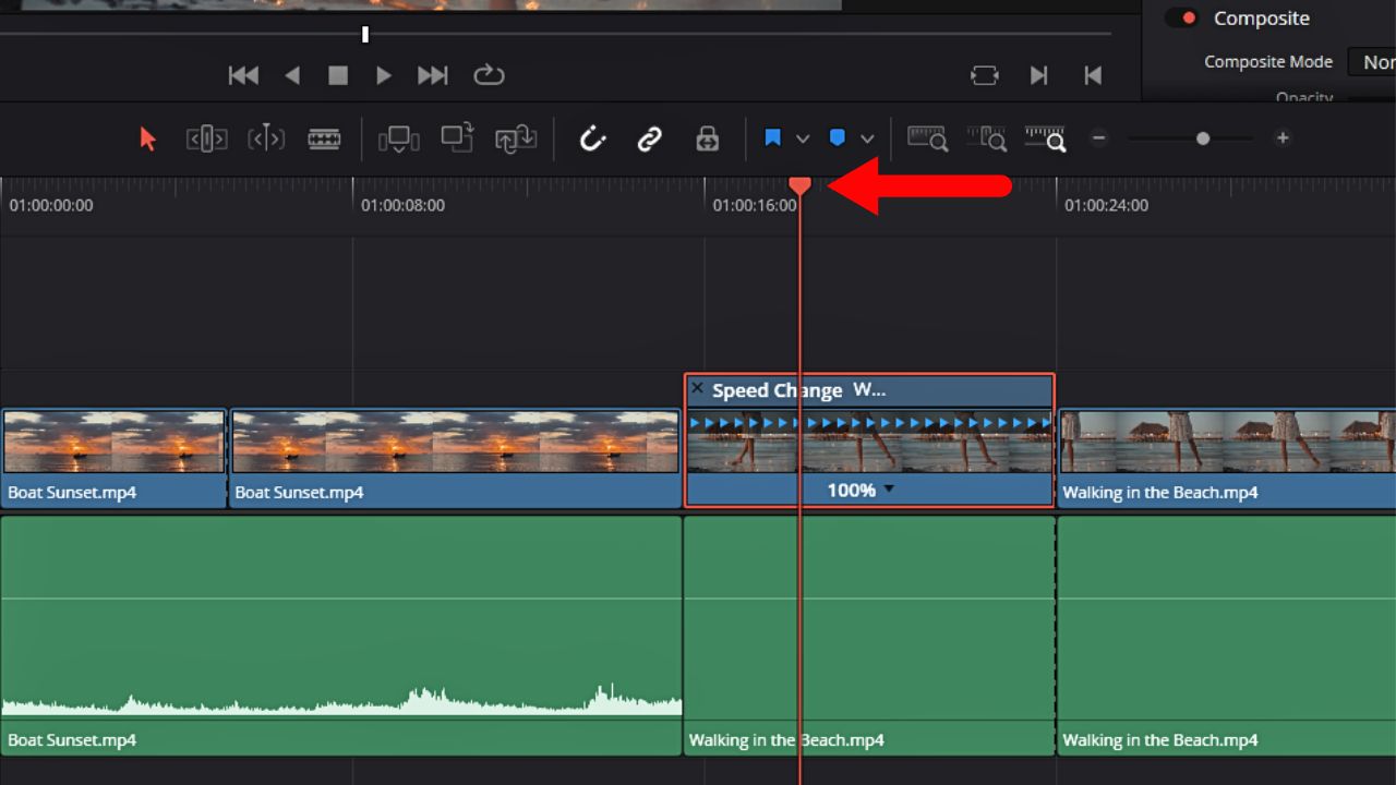 Change Speed of Part of Clip DaVinci Resolve — Do This!