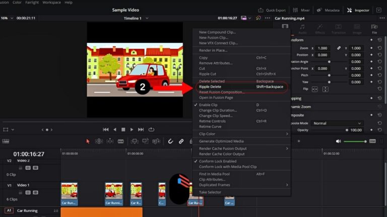 How to Delete Gaps in DaVinci Resolve - 2025 Best Guide!