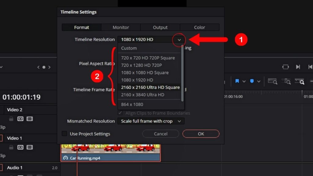 How to Change the Aspect Ratio in DaVinci Resolve 18 (2024)