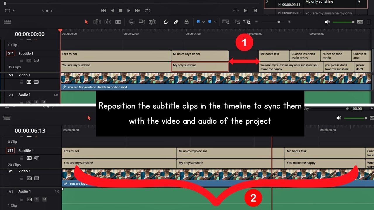 How to Add Multiple Subtitles in DaVinci Resolve 18 (2025)