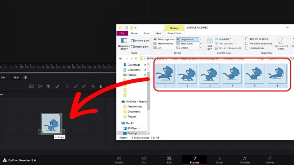 Import Image Sequence in Davinci Resolve 18 — Do This!
